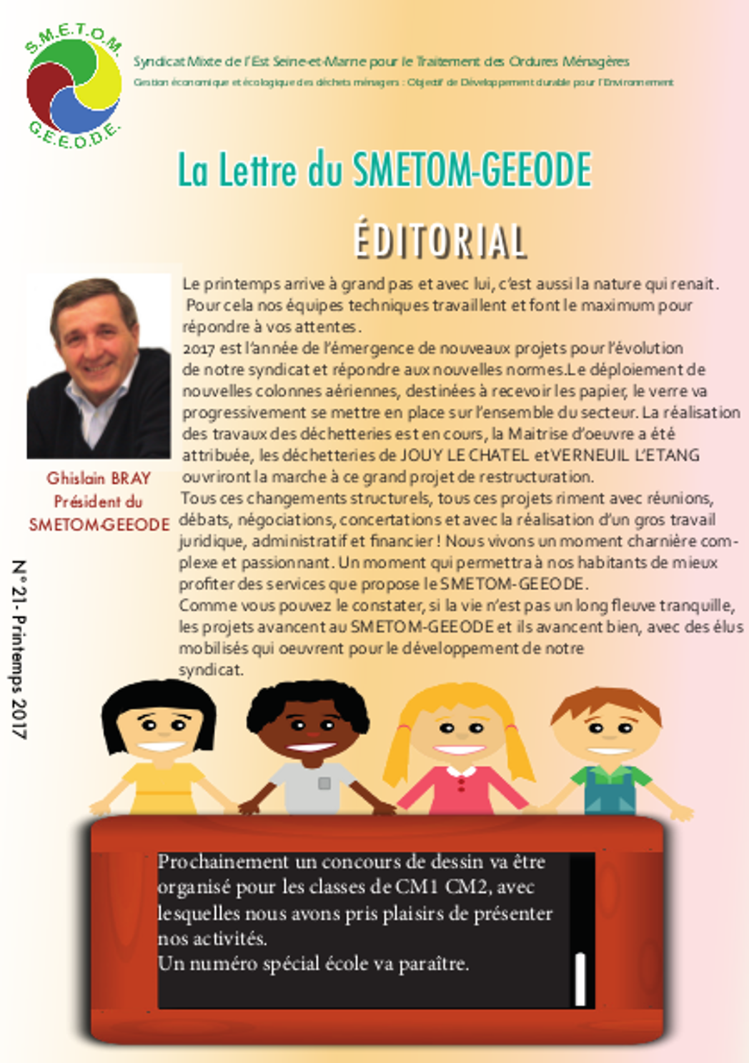 La lettre du SMETOM- GEEODE | Gouaix